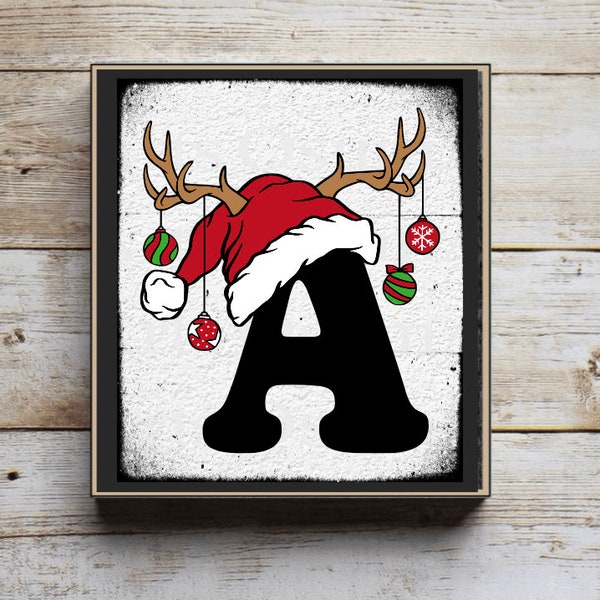Christmas Block Letters - Etsy