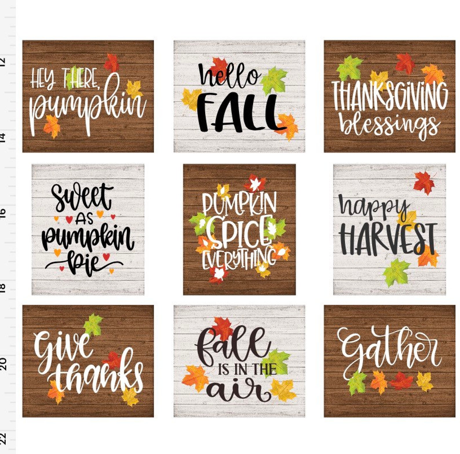 Fall Decor, Thanksgiving Decor, Fall Signs, Tiered Tray Decor, Mini ...