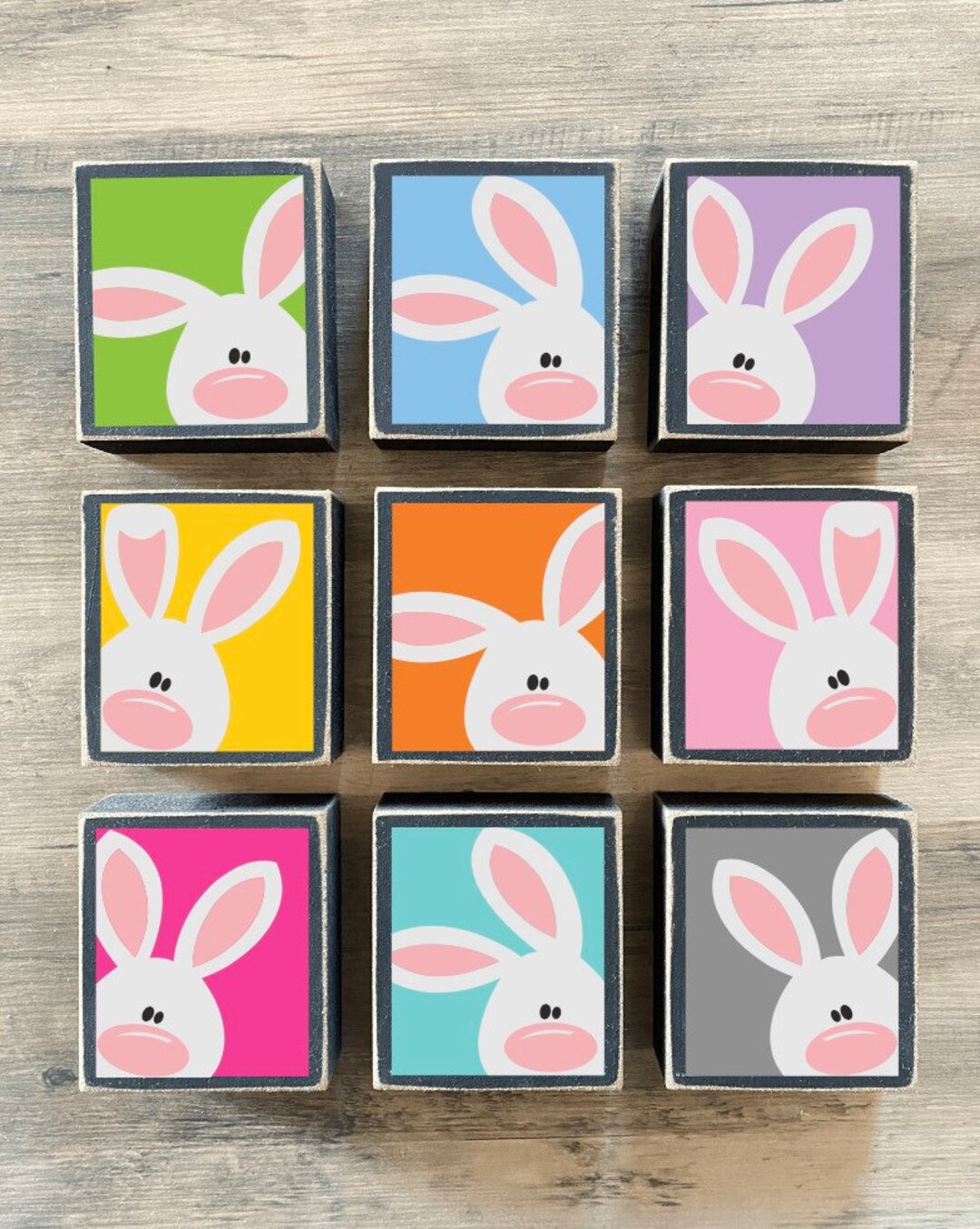 Easter Decor, Easter Tiered Tray Decor, Mini Easter Signs, Easter ...