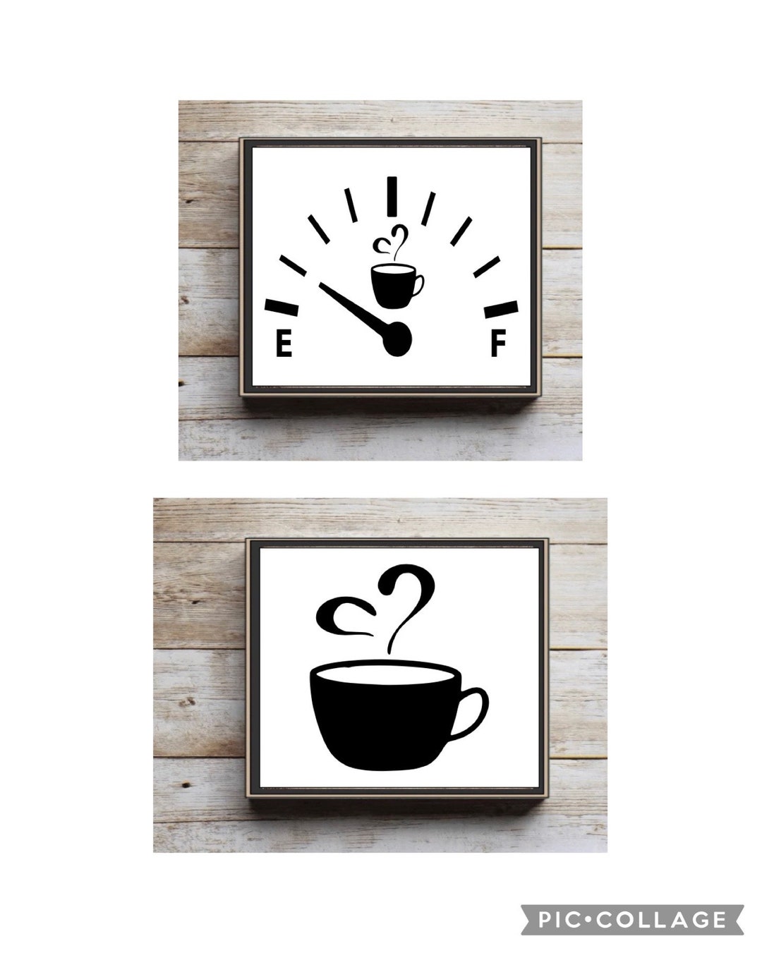Coffee Decor, Coffee Tiered Tray Decor, Mini Coffee Signs, Wood Blocks ...