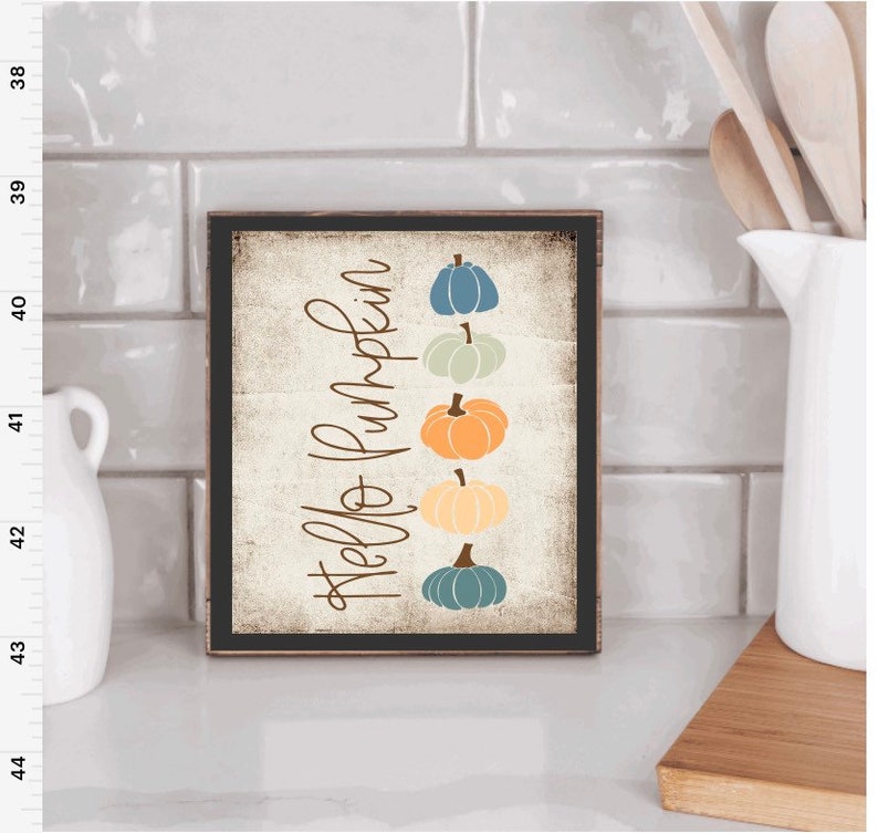 Fall Decor, Thanksgiving Decor, Fall Signs, Tiered Tray Decor, Mini ...