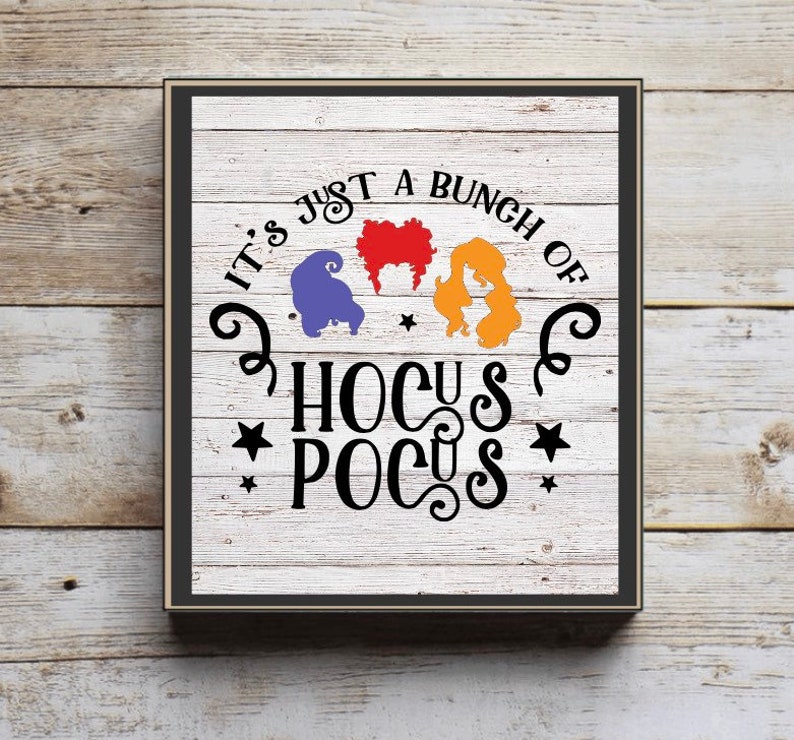 Hocus Pocus Decor Sanderson Sisters Halloween Decor - Etsy