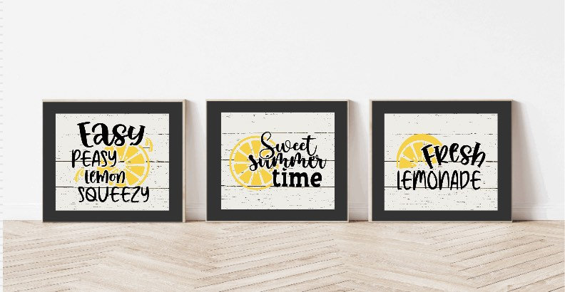 Summer Decor, Summer Tiered Tray Decor, Mini Summer Signs, Summer ...