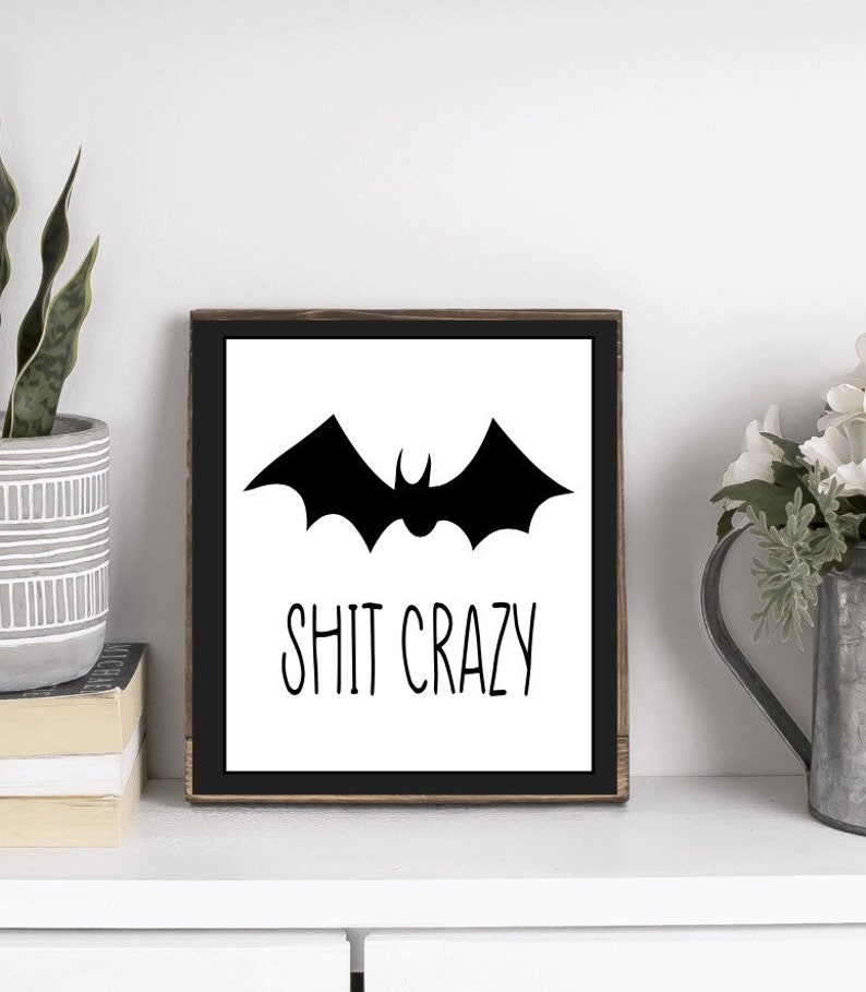Halloween Decor, Halloween Sign, Creepy, Tiered Tray Decor, Mini Sign ...