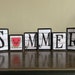 Wood Spring Blocks Reversible Sign Spring Decor Spring - Etsy