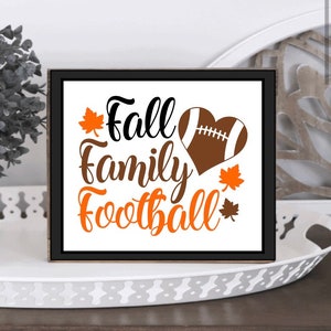 Football Decor, Fall Decor, Football Sign, Tiered Tray Decor, Mini Sign ...