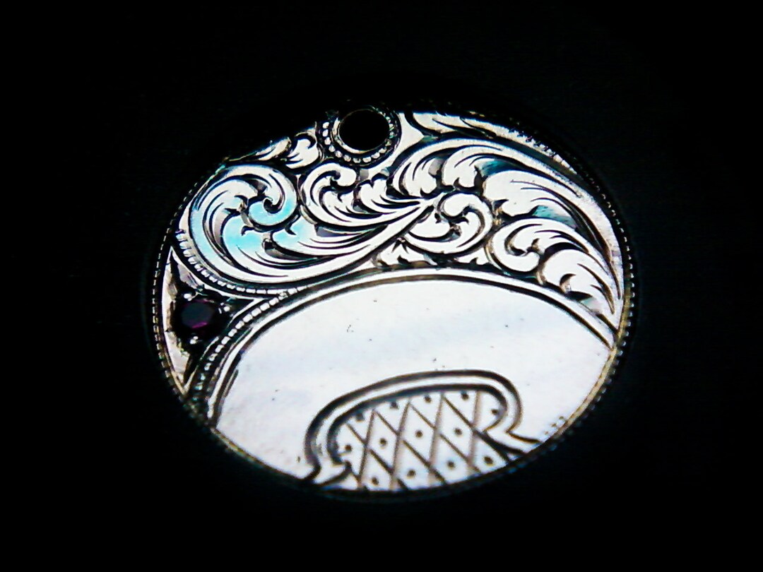 Personalized Newly Hand Engraved Love Token on Silver Coin - Etsy