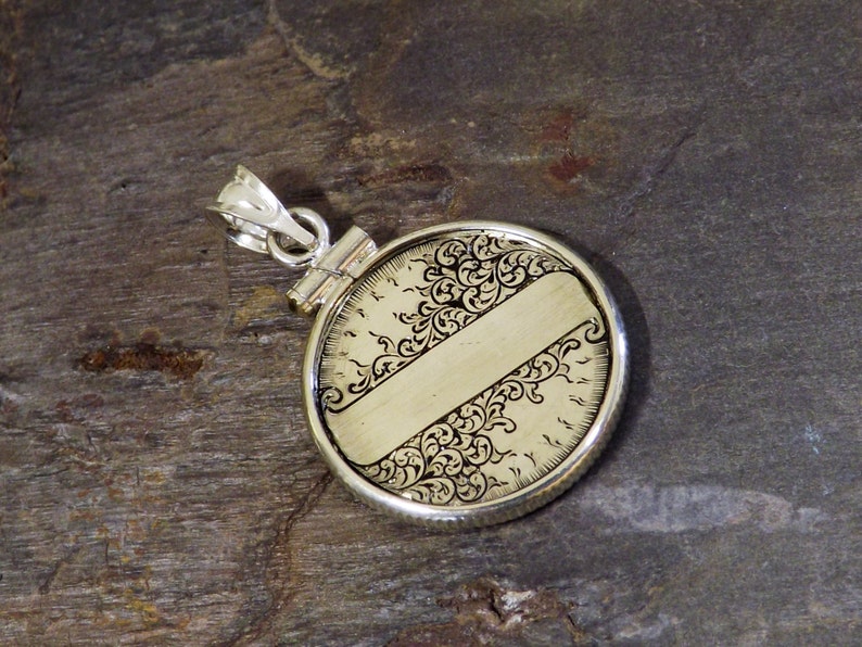 Personalized Silver Love Token Newly Hand Engraved Dime Size - Etsy