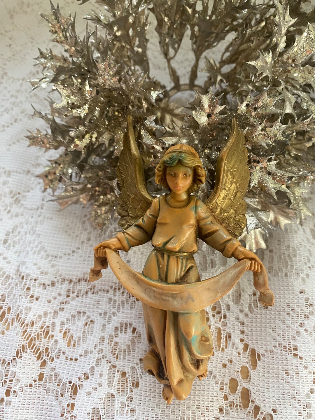 Vintage Fontanini Angel13 Italian Depose Angel Christmas Nativity Angel ...