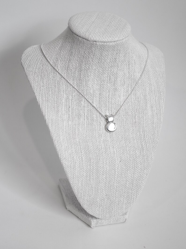 Kitty - Handmade Sterling Silver Cat Pendant With Snake Chain by ...