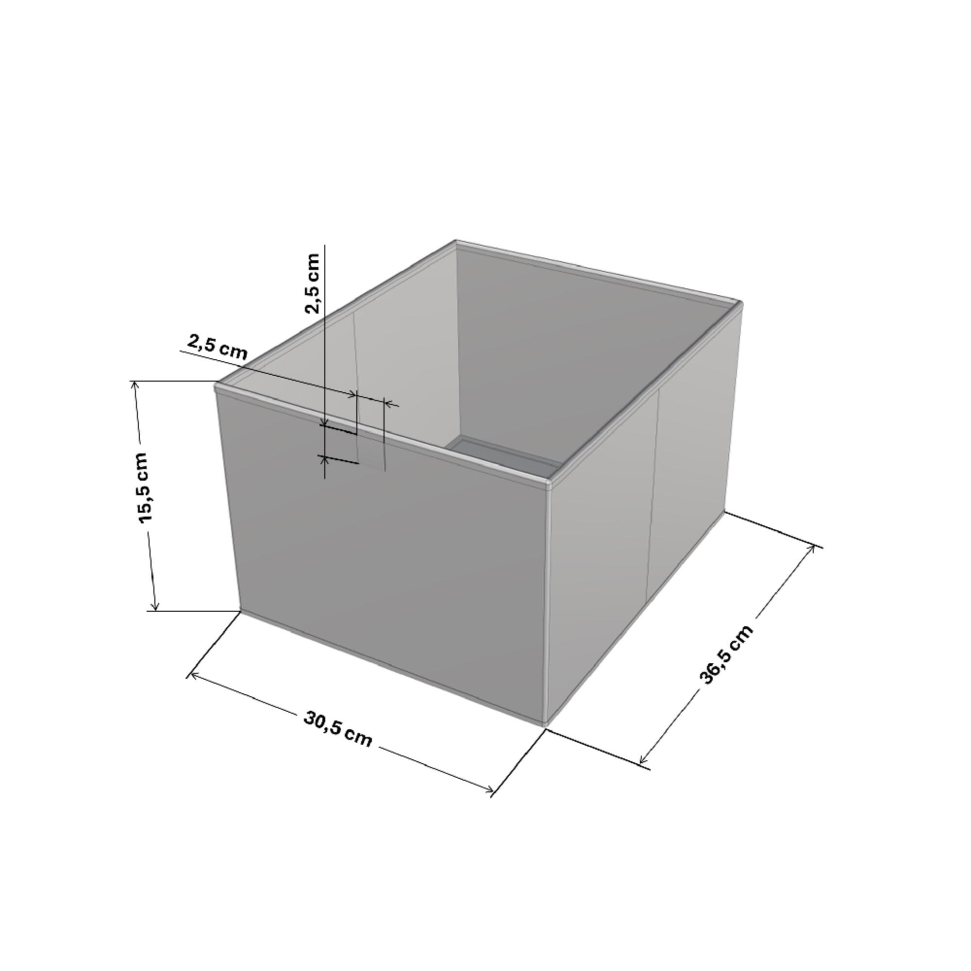 Kallax Felt Box for Half Compartment / Kallax Storage Box for Shelf ...