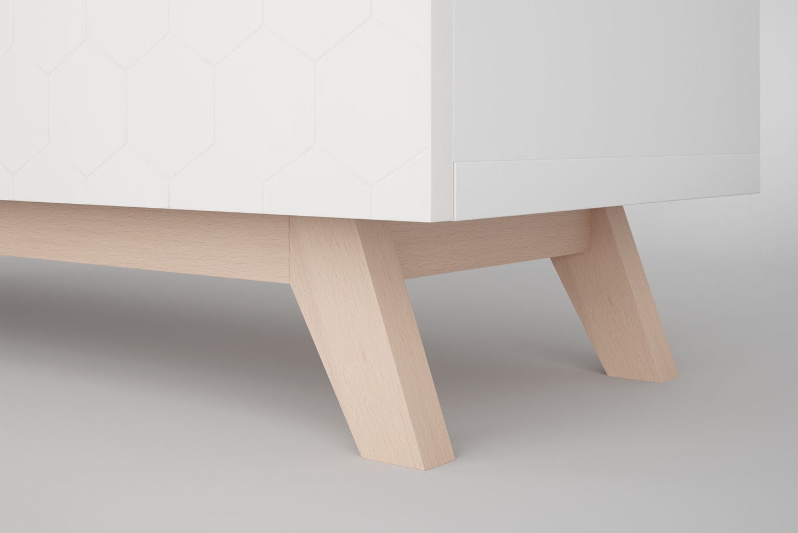 Besta Shelf Wooden Base / Sloping Furniture Feet Beech | Etsy UK