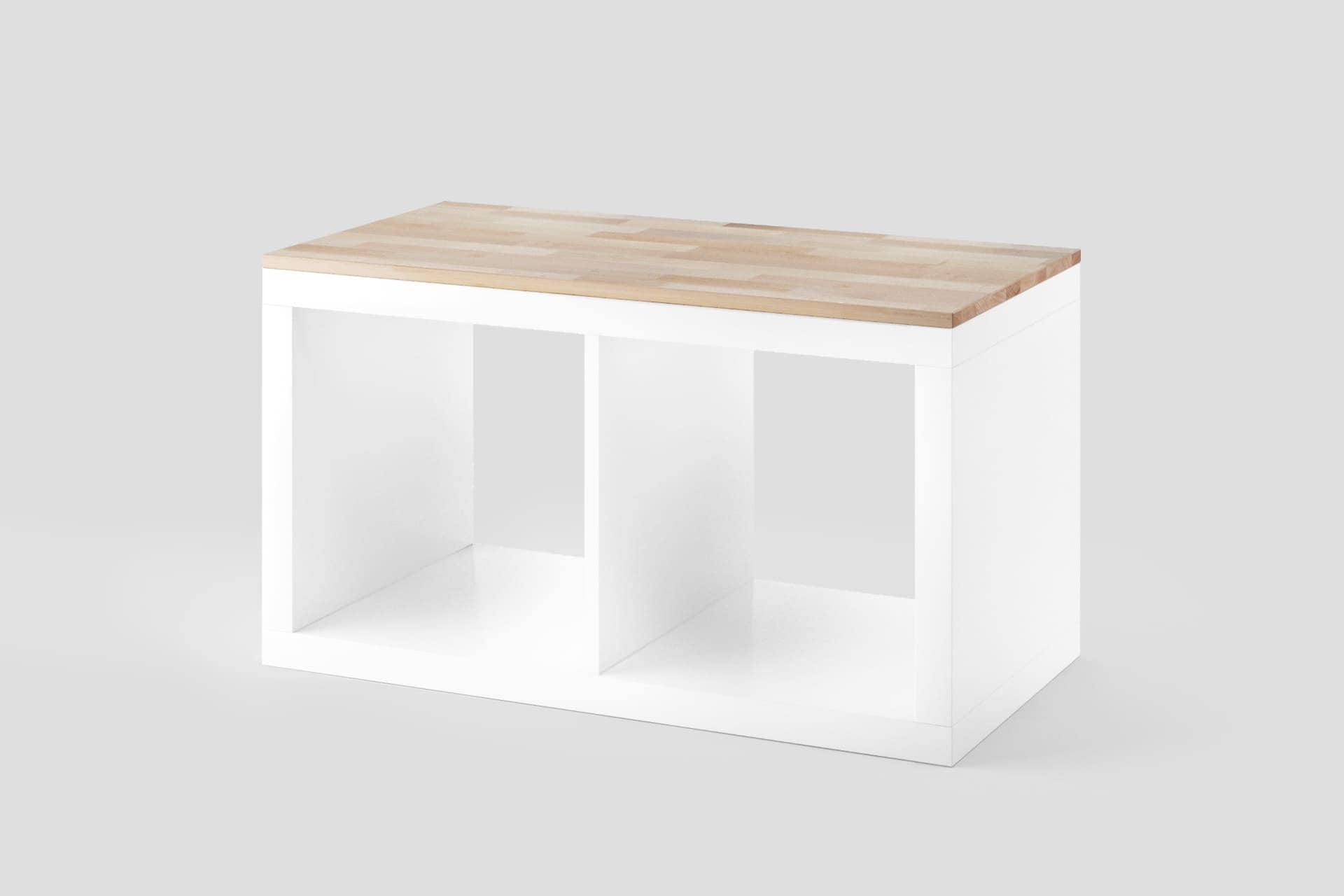 Kallax Wooden Panel Made of Beech Wood Solid Wooden Top - Etsy UK