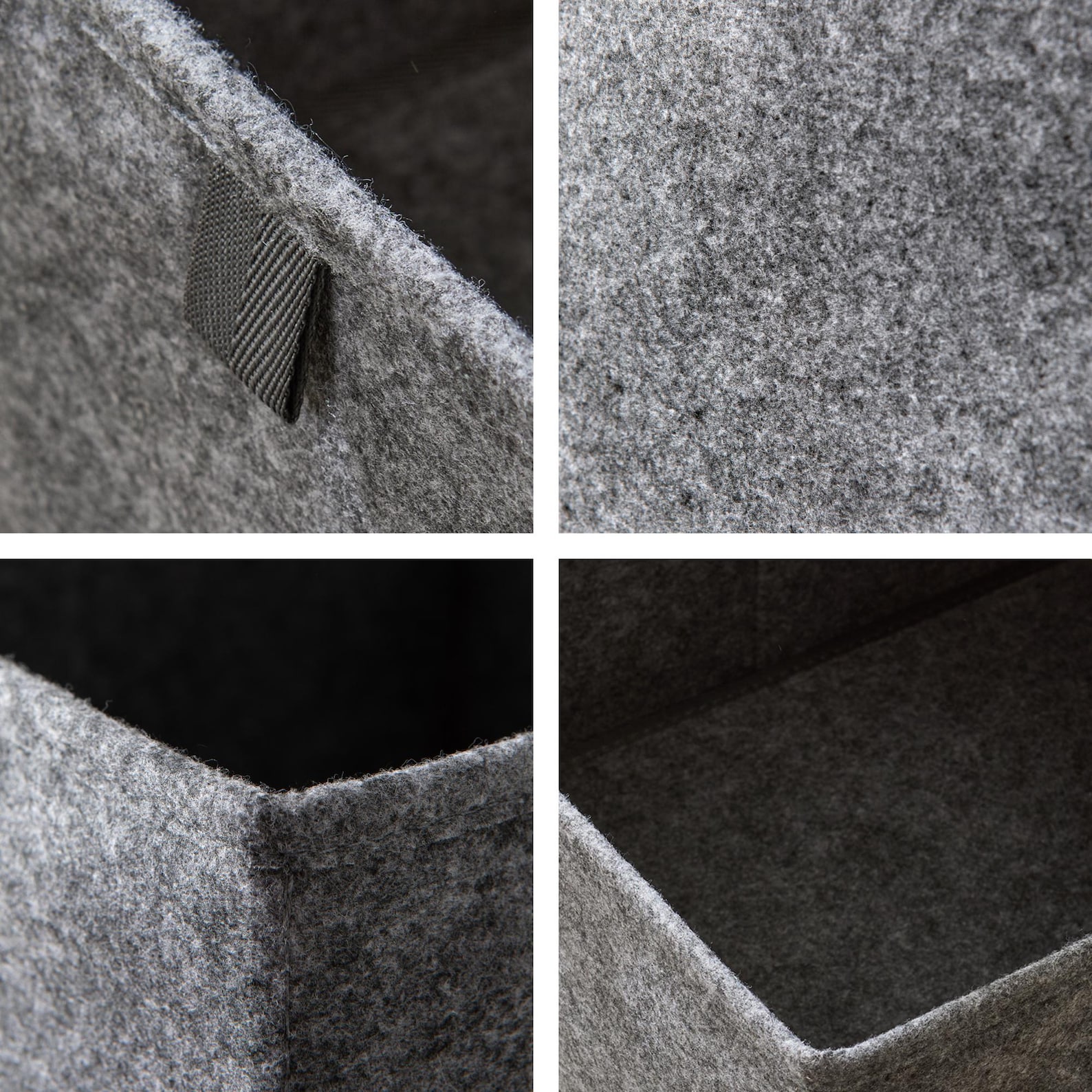 Kallax Felt Box for Half Compartment / Kallax Storage Box for Shelf ...