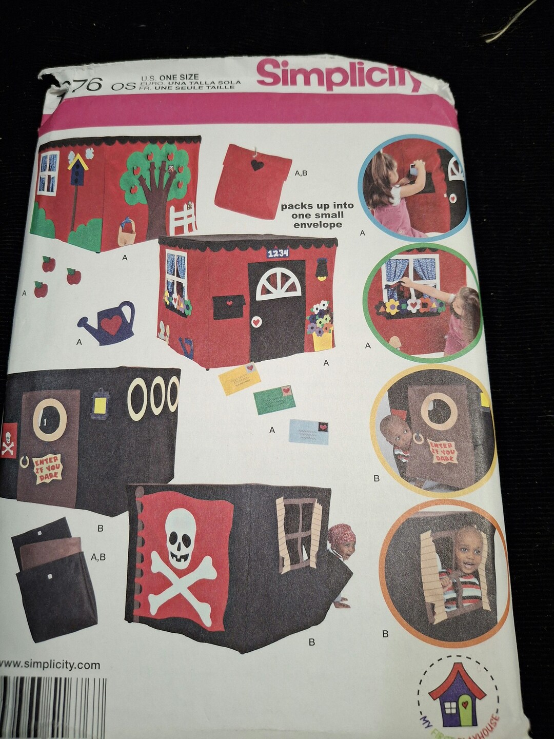 Simplicity 1676 Table Fort/playhouse Sewing Pattern UNCUT - Etsy