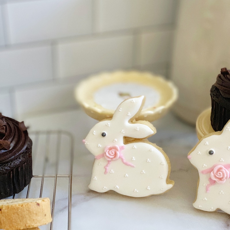 Rabbit Cookie - Etsy