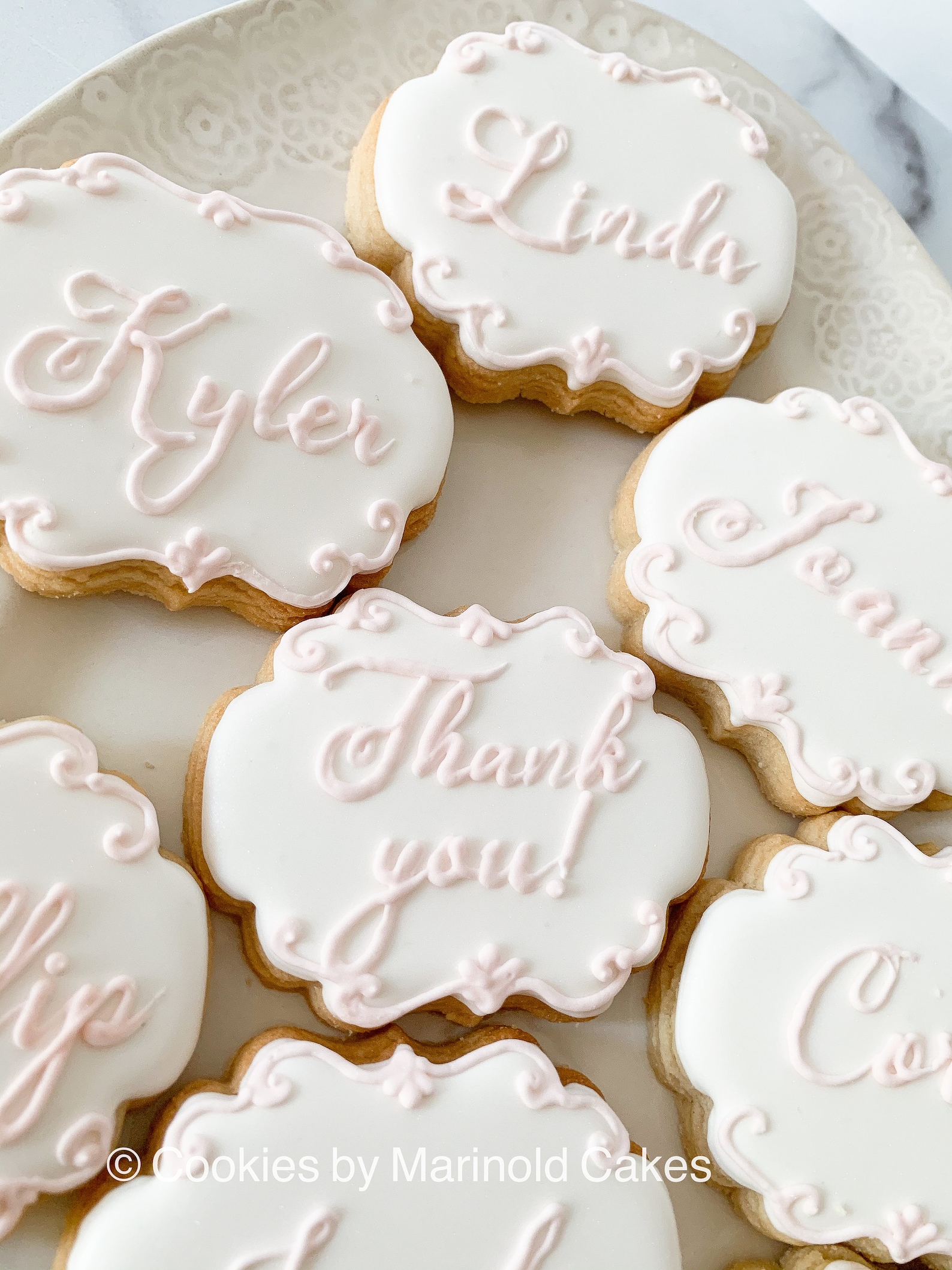 Table Place Card Cookies Dozen 3 Cookie Favors for - Etsy