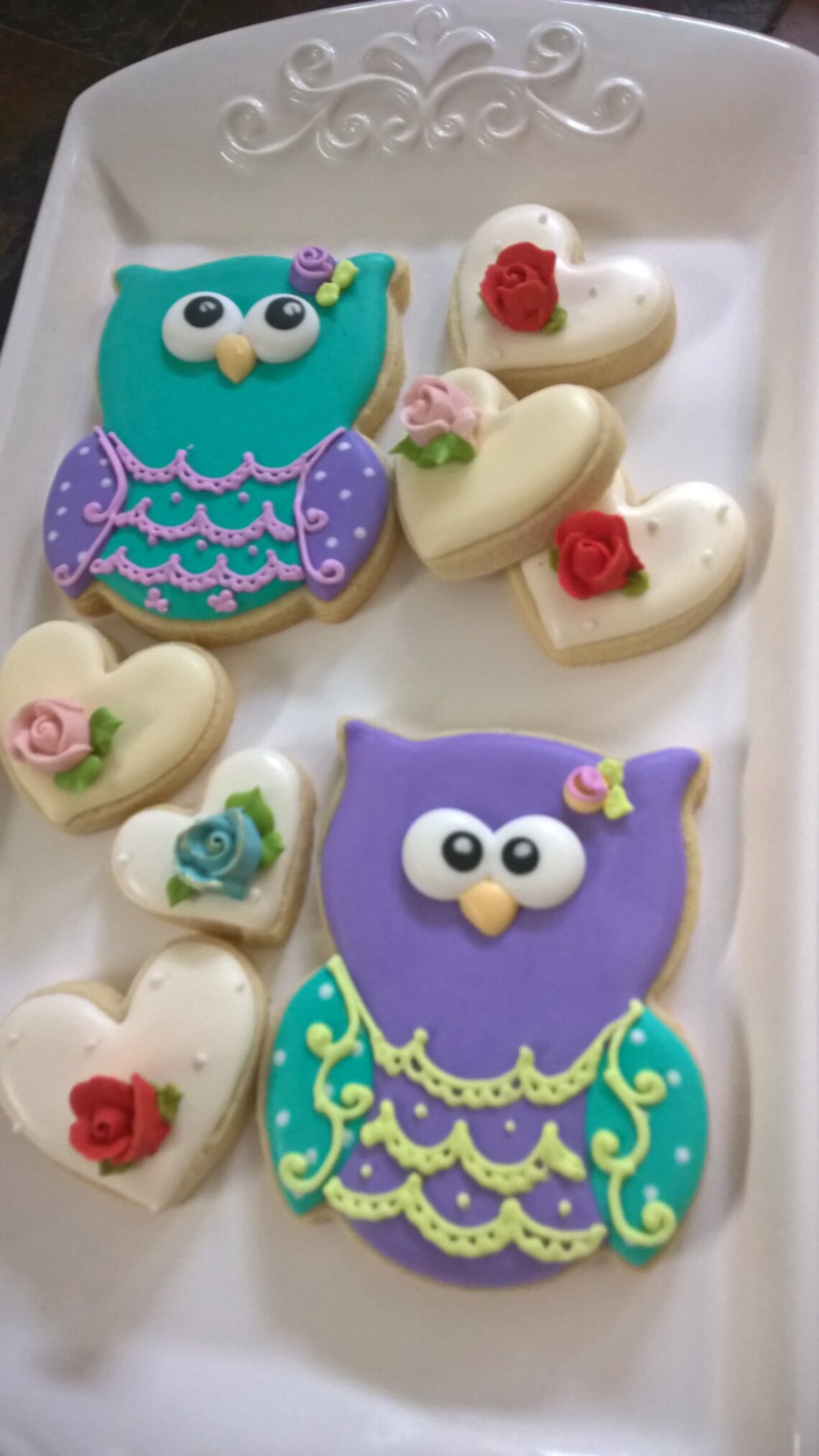 Owl Cookies-12 Decorated Owl Sugar Cookies-party Favors for | Etsy