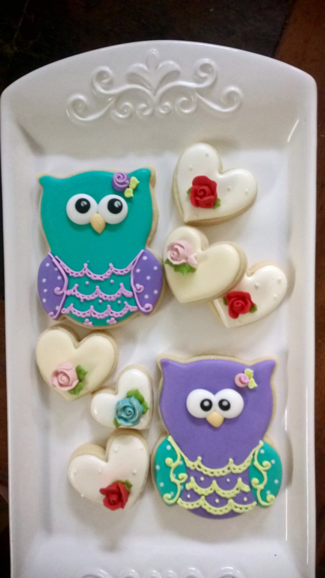 Owl Cookies-12 Decorated Owl Sugar Cookies-party Favors for | Etsy