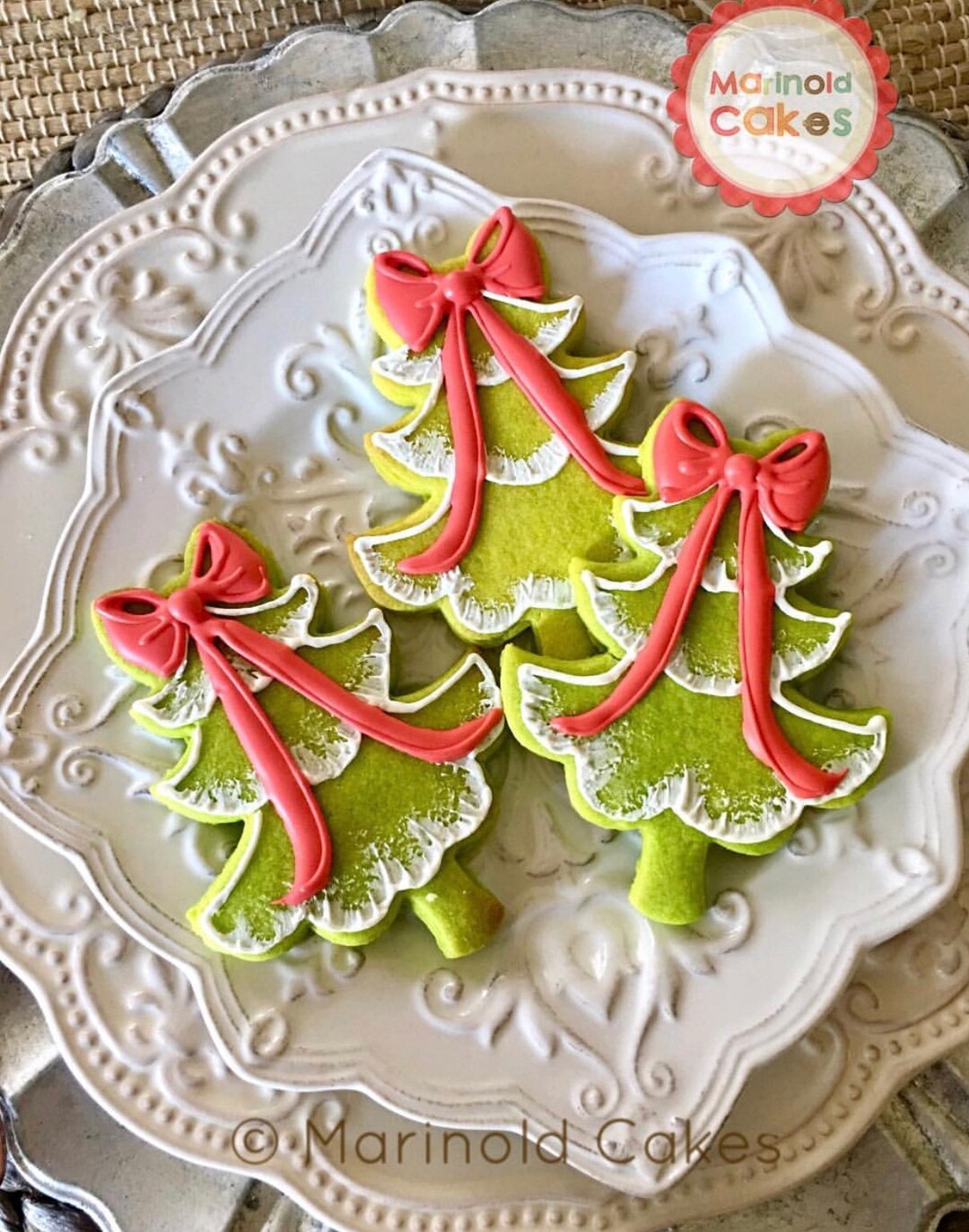 Christmas Tree Cookies - Etsy