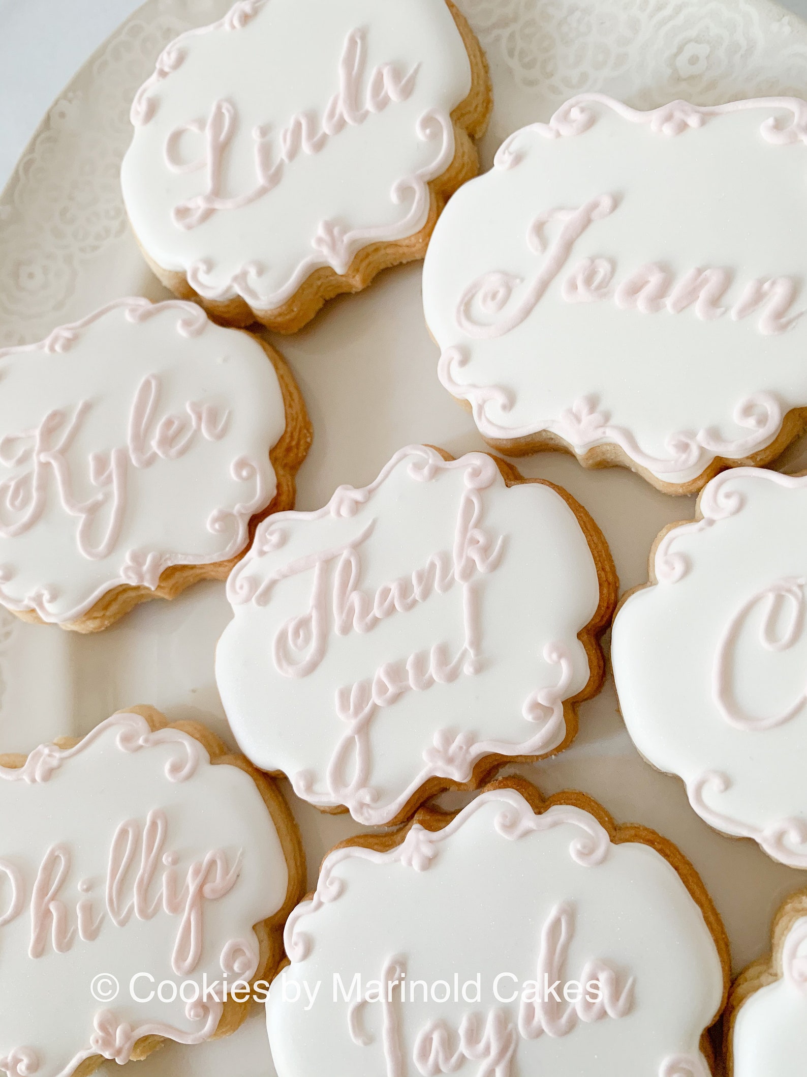 Table Place Card Cookies Dozen 3 Cookie Favors for - Etsy