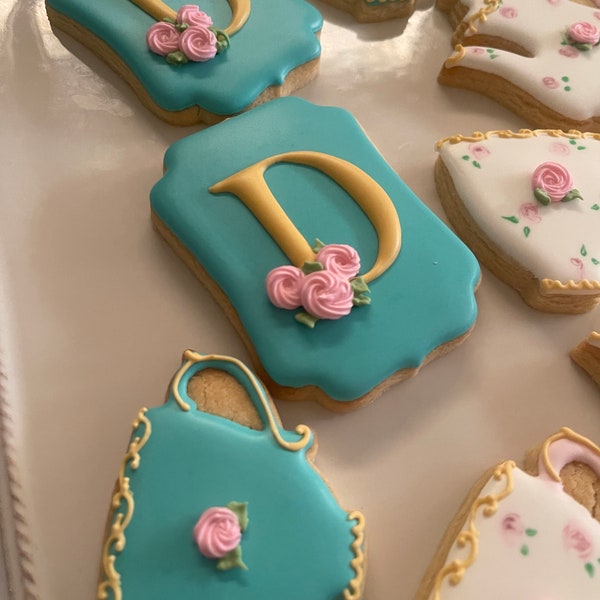 Rose Cookies - Etsy