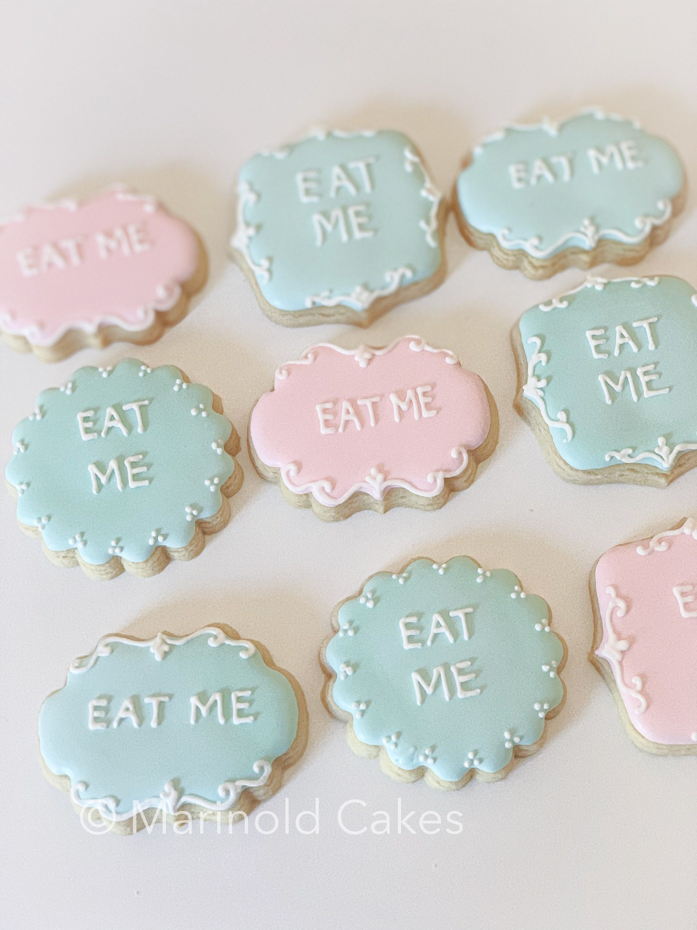 Alice In Wonderland Eat Me Cookies