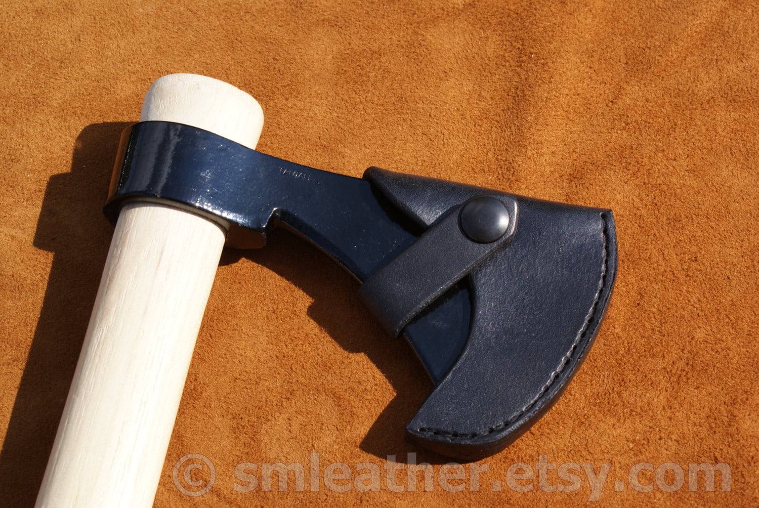 Cold Steel Tomahawk Leather Sheath for Trail Frontier Pipe | Etsy