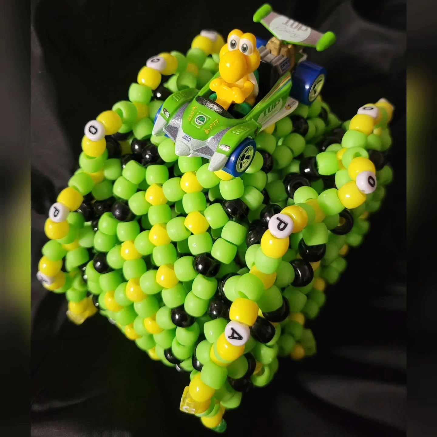 Mario Kart Inspired Kandi Rotating Cuff - Etsy
