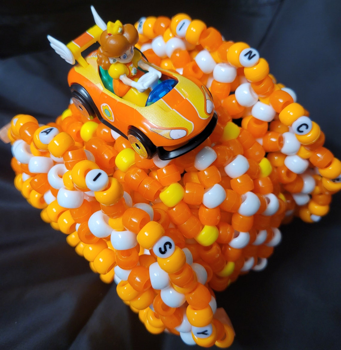 Mario Kart Inspired Kandi Rotating Cuff - Etsy