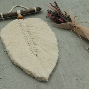 PDF Tutorial of Macrame Leaf Wall Hanging Tutorial / Step by Step DIY ...