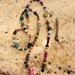 Beaded Waist Chain Boho Belly Chain. Random Selection of Assorted Beads ...