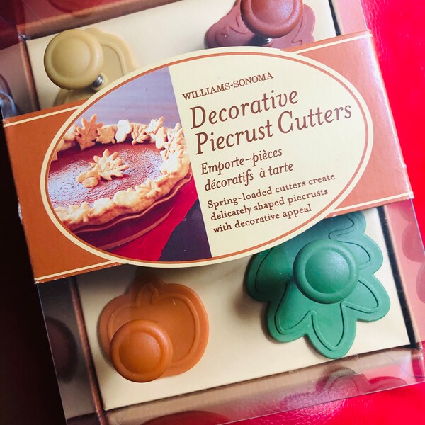 Pie Crust Cutters - Etsy