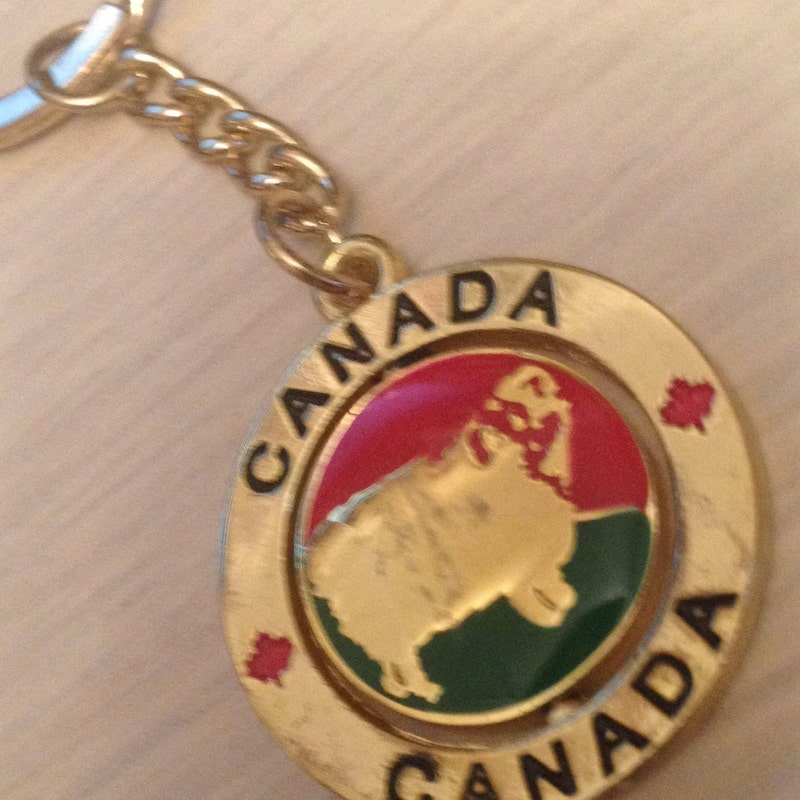 Canada Keychain - Etsy Canada