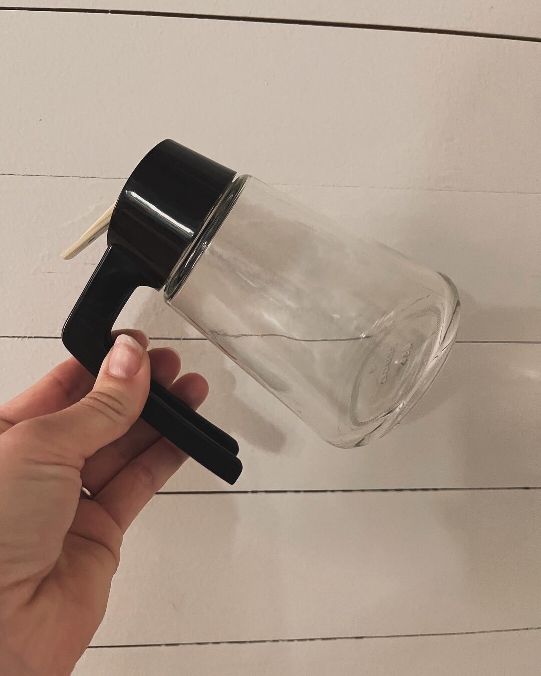 GEMCO Glass Syrup Dispenser - Etsy