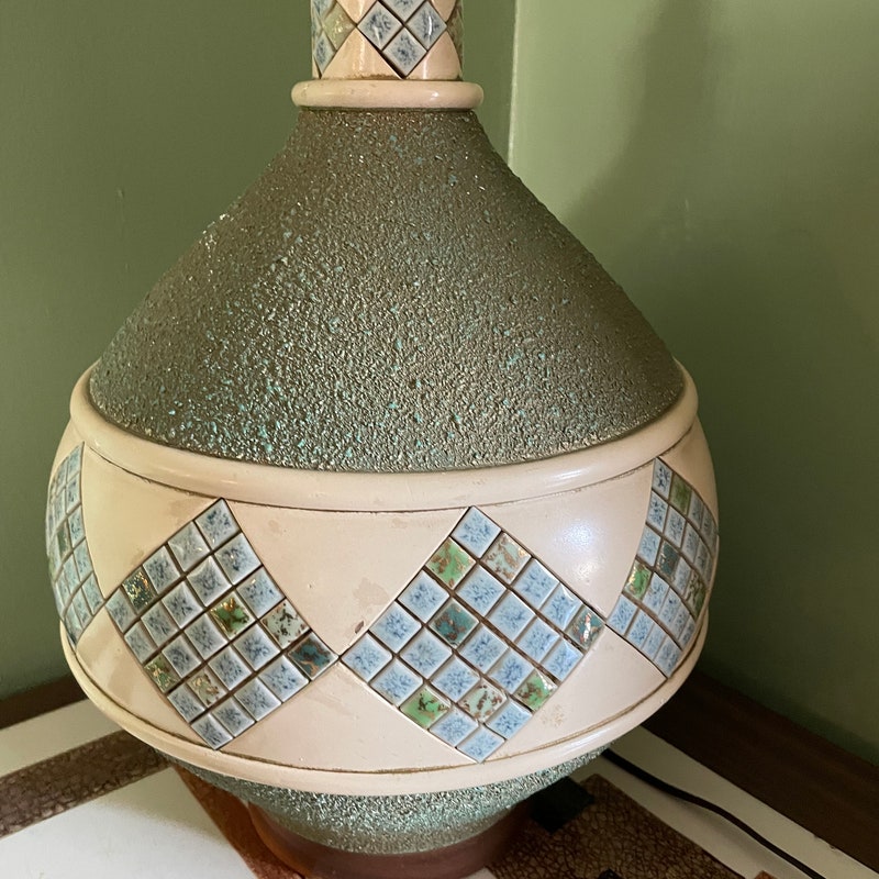 Mosaic Floor Lamp - Etsy