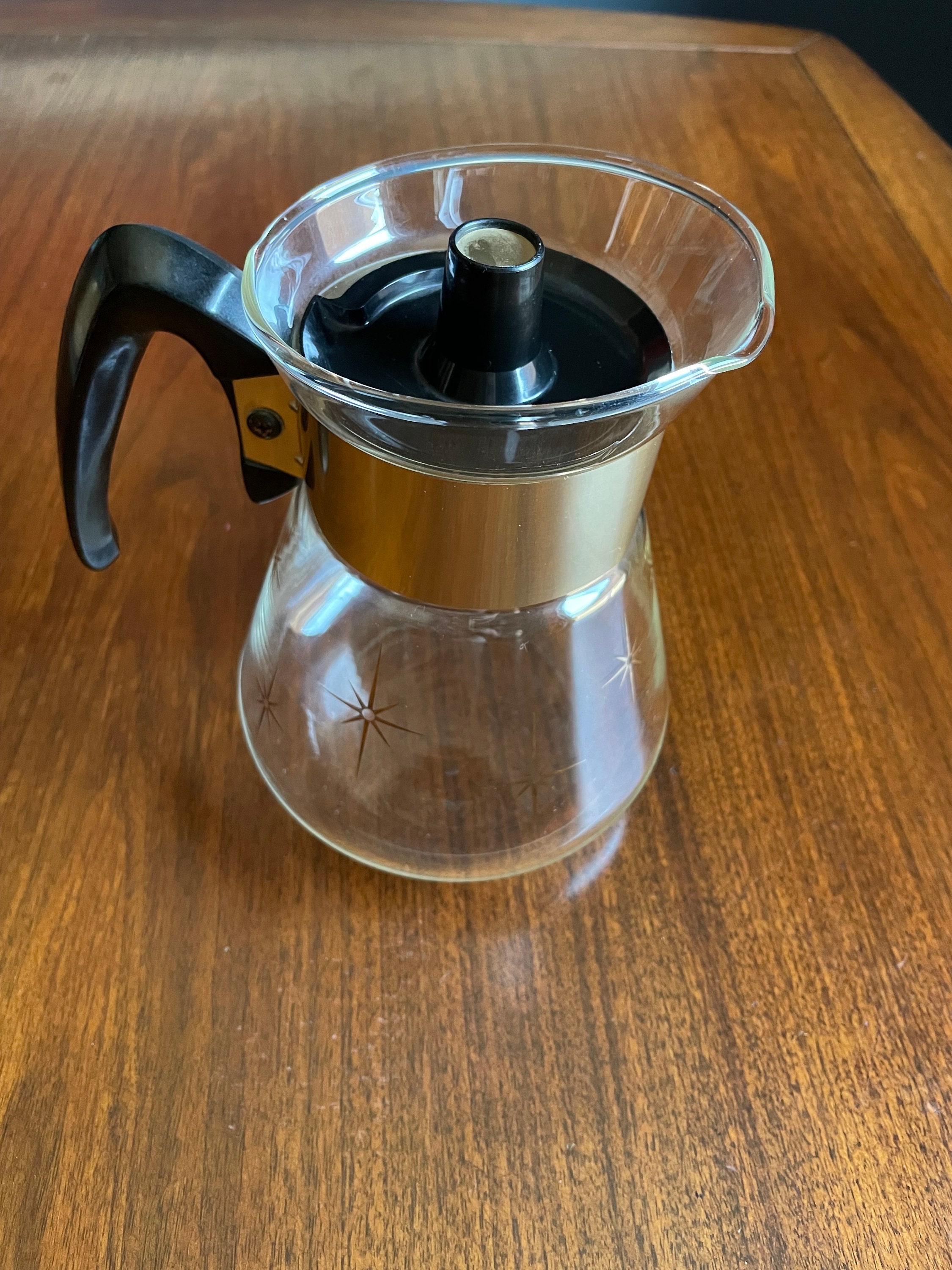 Vintage Corning 4 Cup Coffee Carafe/atomic Age Starburst - Etsy