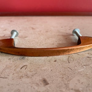 1x Vintage MCM Brass Drawer Pull/cabinet Handle - Etsy