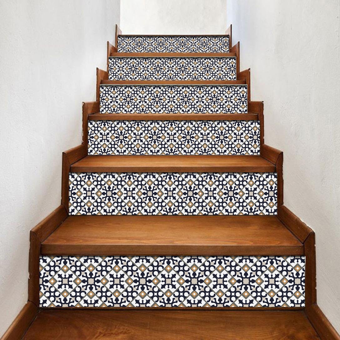 Portuguese Pattern Stair Riser Window Sill Tile Stickers 7 - Etsy