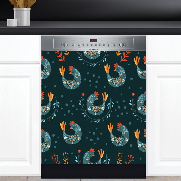 Dishwasher Magnet Cover Scandinavian - Etsy