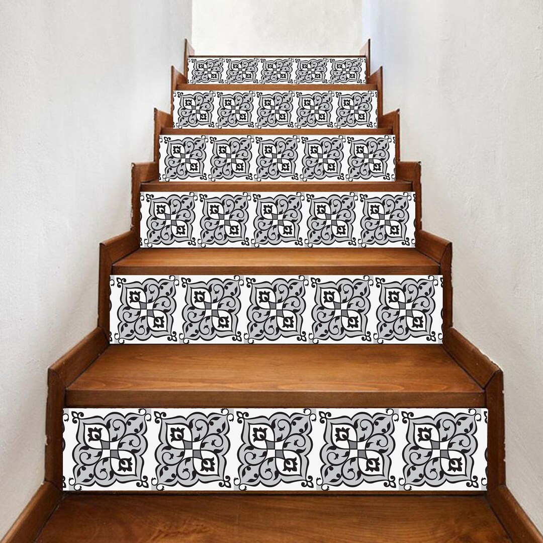 New Pattern Stair Riser, Window Sill, Tile Stickers 7 Inch X 36 Inch ...
