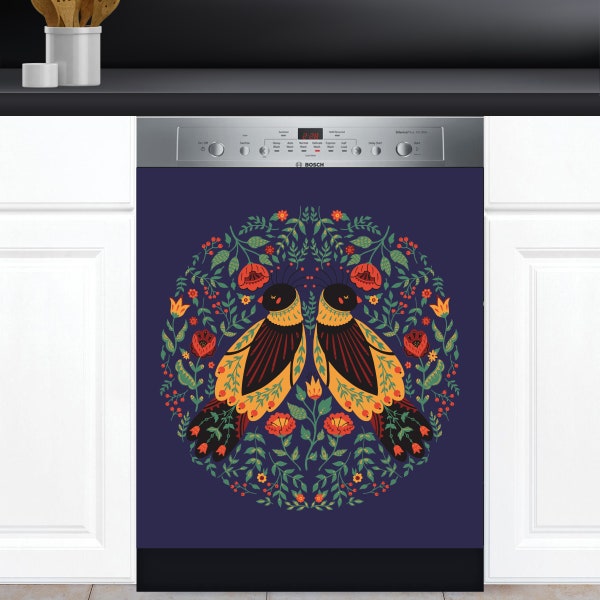 Dishwasher Magnet Cover Scandinavian - Etsy