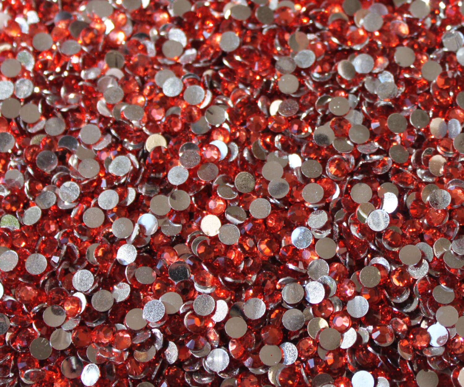 1000 Crystal Flat Back Resin Rhinestones Gems Hyachinth | Etsy