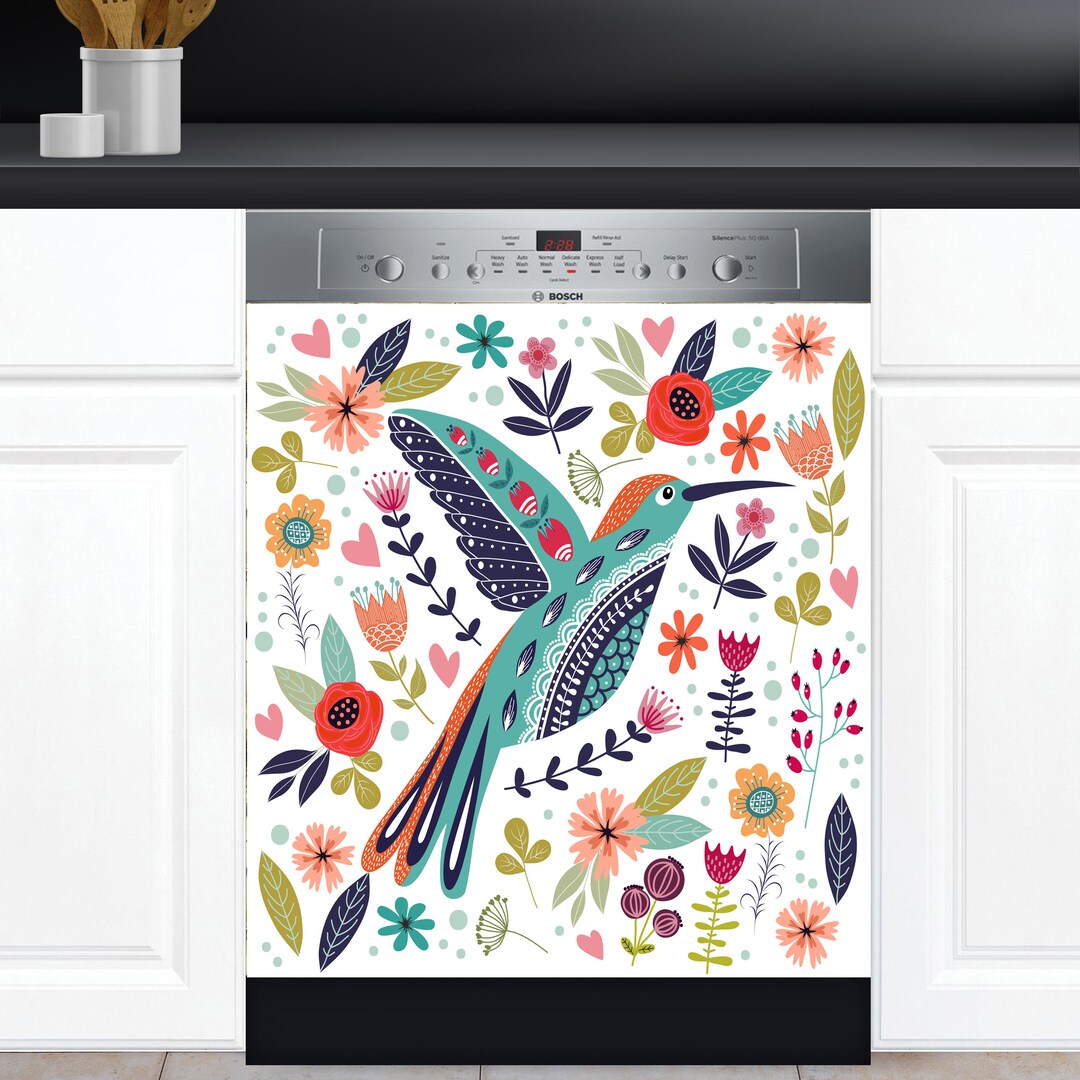 Dishwasher Cover Choose Magnet or Vinyl Decal Sticker, Scandinavian ...