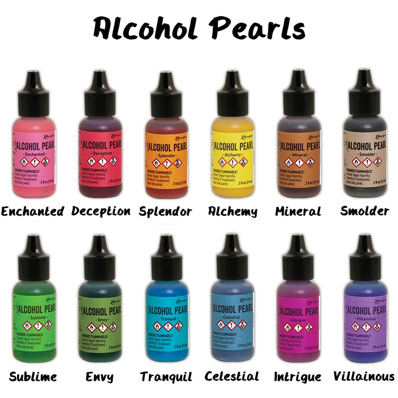 Set of 3 Tim HOLTZ® ALCOHOL PEARL Ink - Etsy