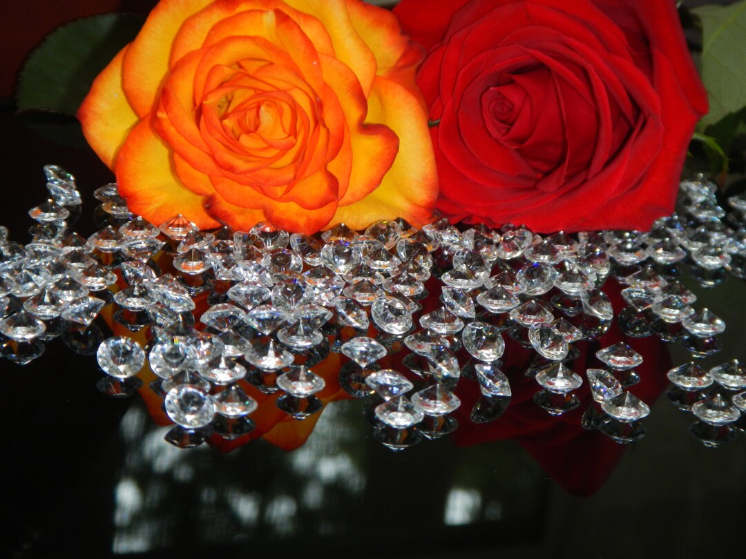 1000 Crystal Clear Wedding Table Scatter Crystal Diamonds Decoration 6 ...