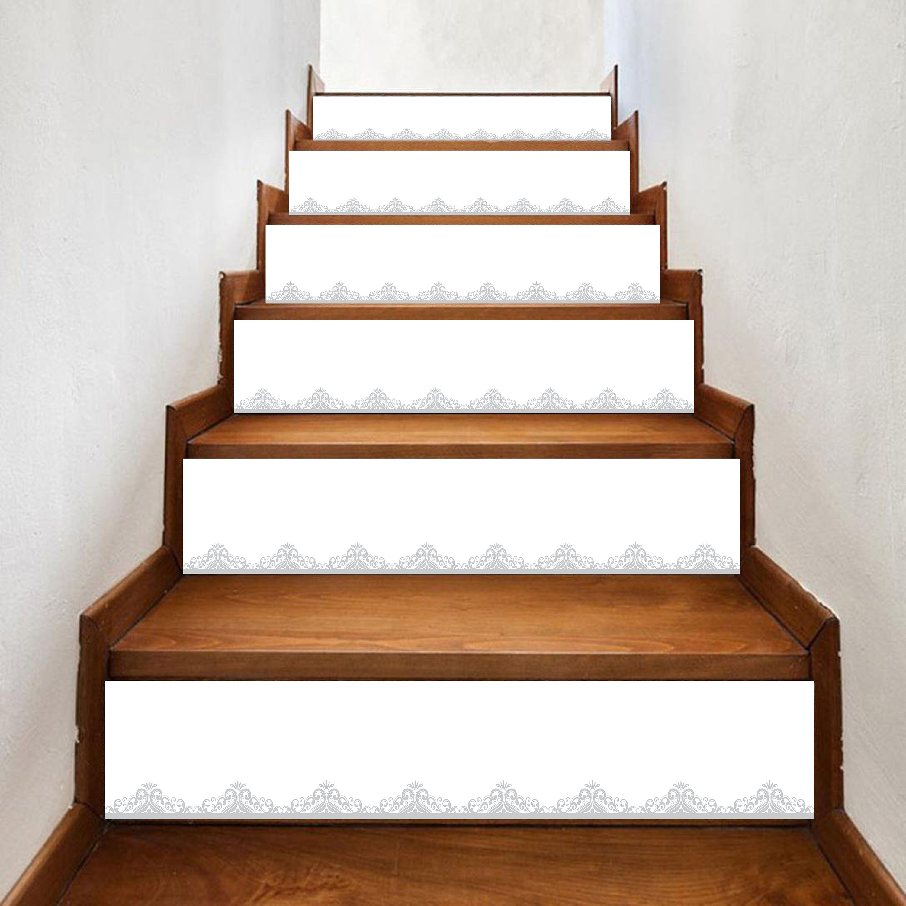 Ethnic Pattern Stair Riser Peel and Stick Vinyl 7 inch X 36 | Etsy