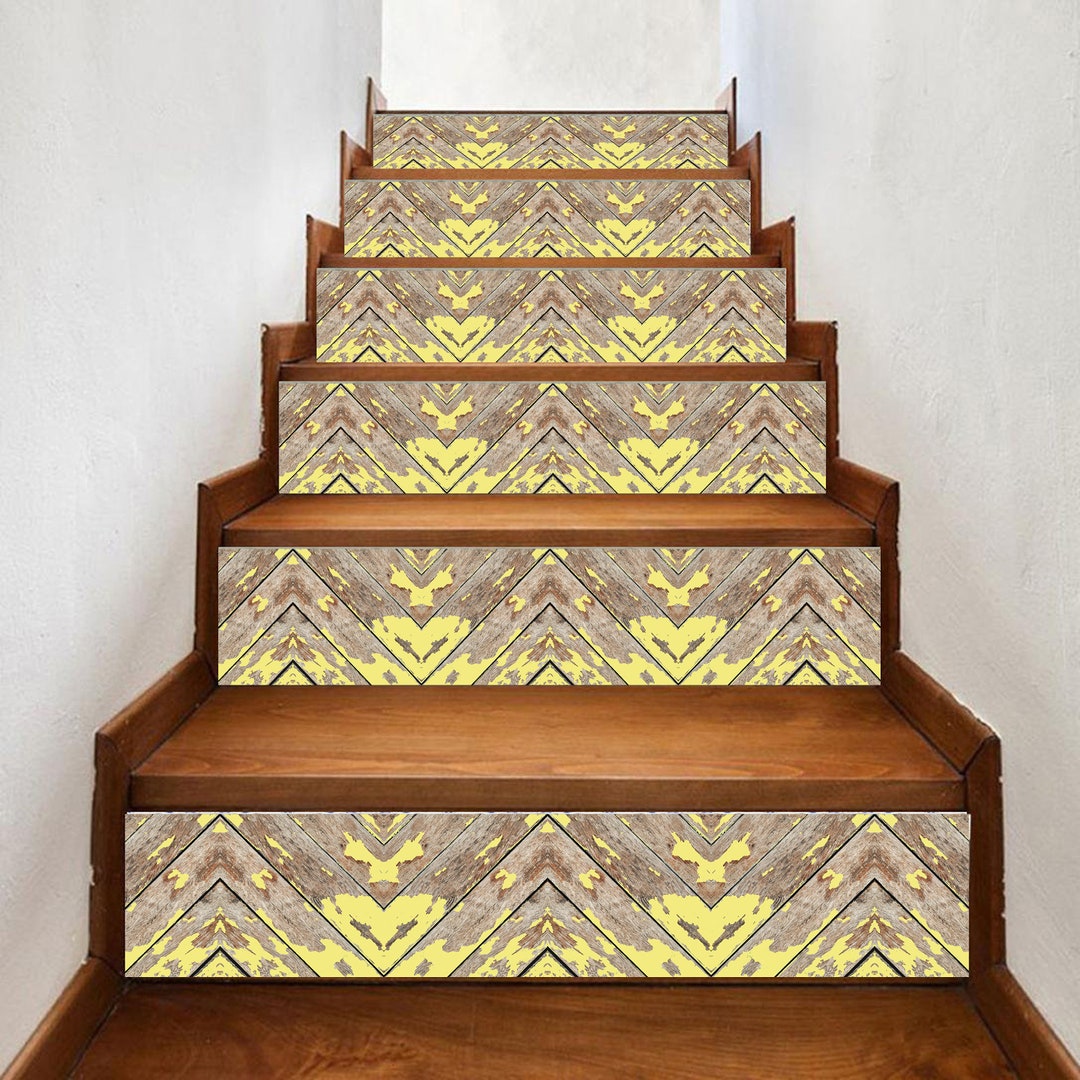 Weathered Wood Stair Riser, Window Sill, Tile Stickers 7 Inch X 36 Inch ...