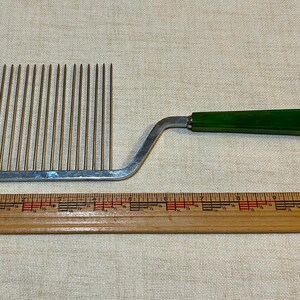 Schneider Angel Food Cake Breaker Vintage MCM Cutter Slicer Green Red ...