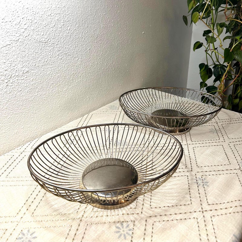 Metal Metal Fruit Bowls - Etsy